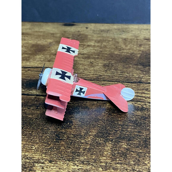 Toys | Wwi German Fokker Dr 1 Red Baron Biplane Propeller Fighter Model ...